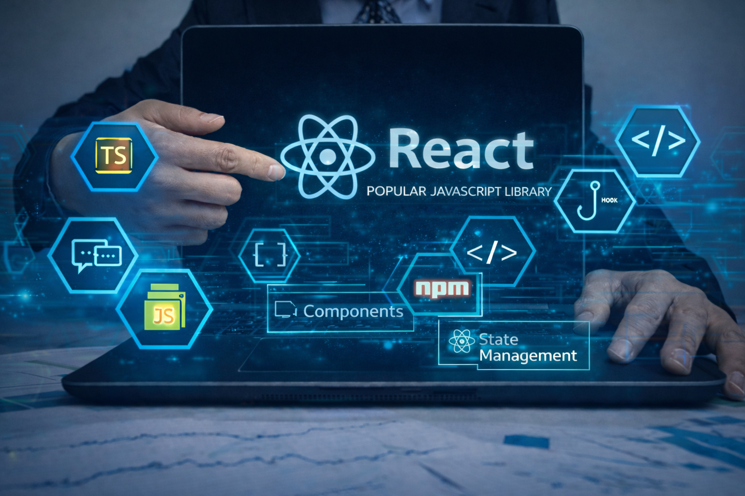 React (Popular JavaScript Library) - kiyan Training Institute